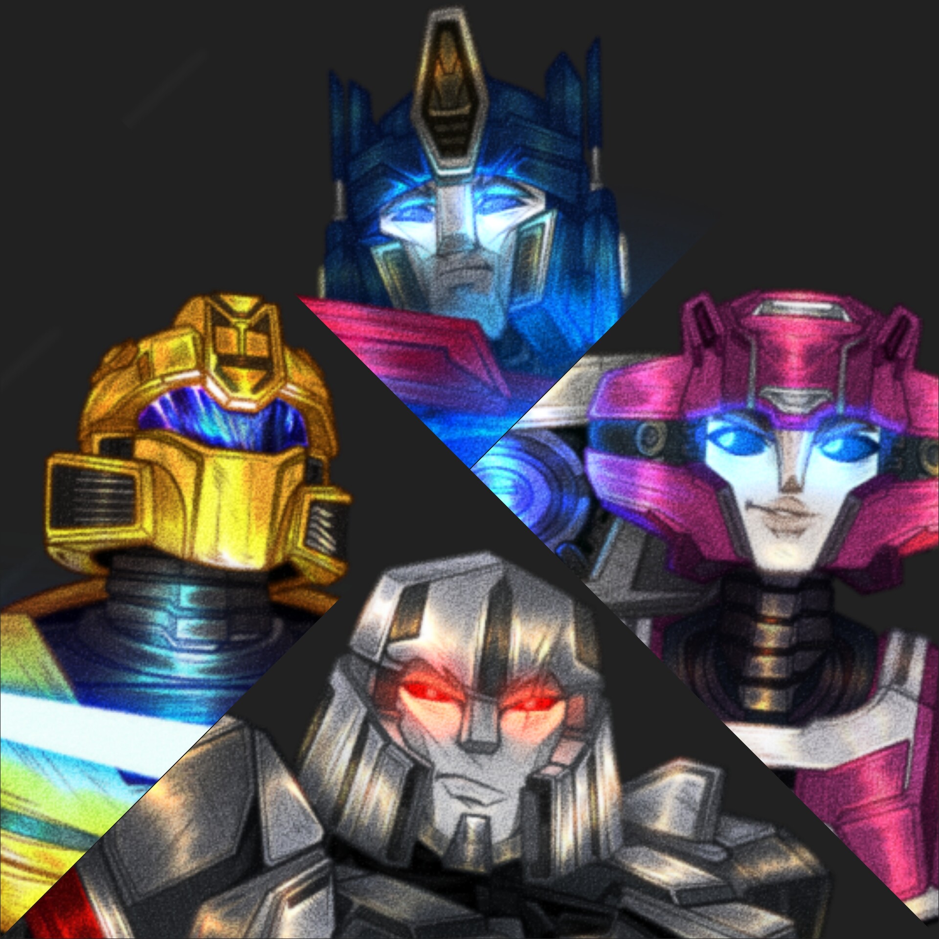 ArtStation - The light of Cybertron-Transformers: One