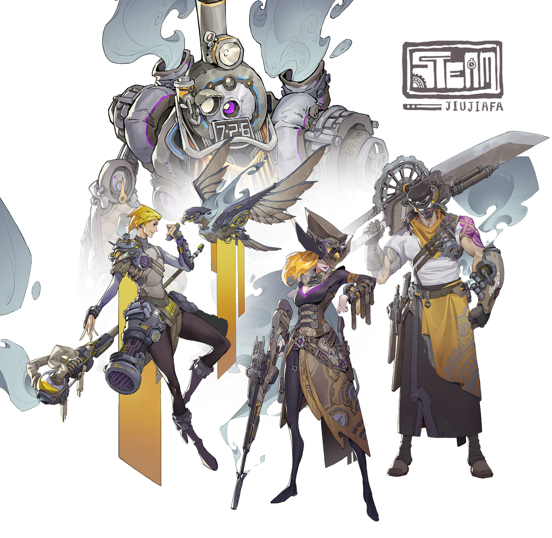 ArtStation - STEAM-蒸汽