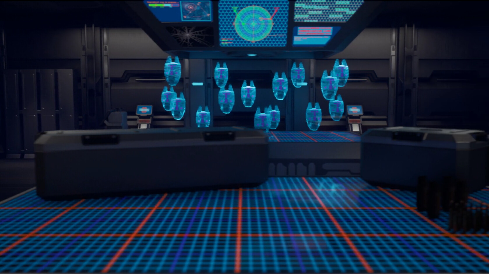 ArtStation - Ready Room - Finished project