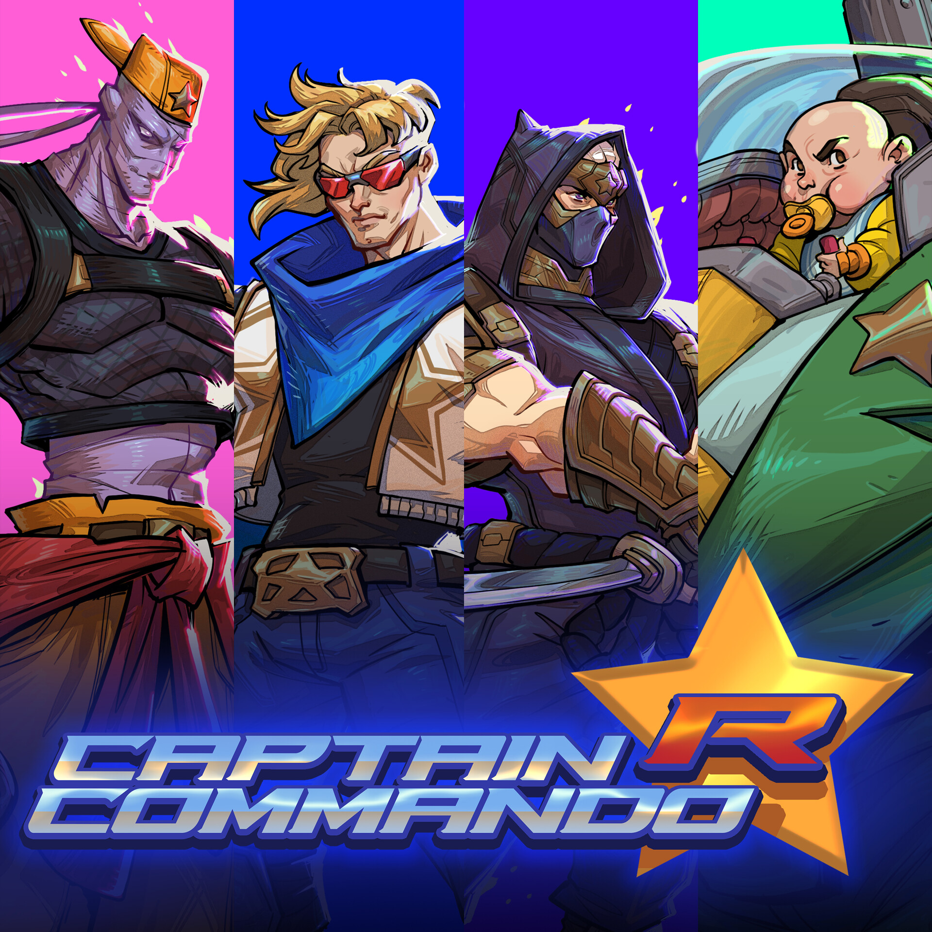 ArtStation - CAPTAIN COMMANDO ¨R¨ REBIRTH