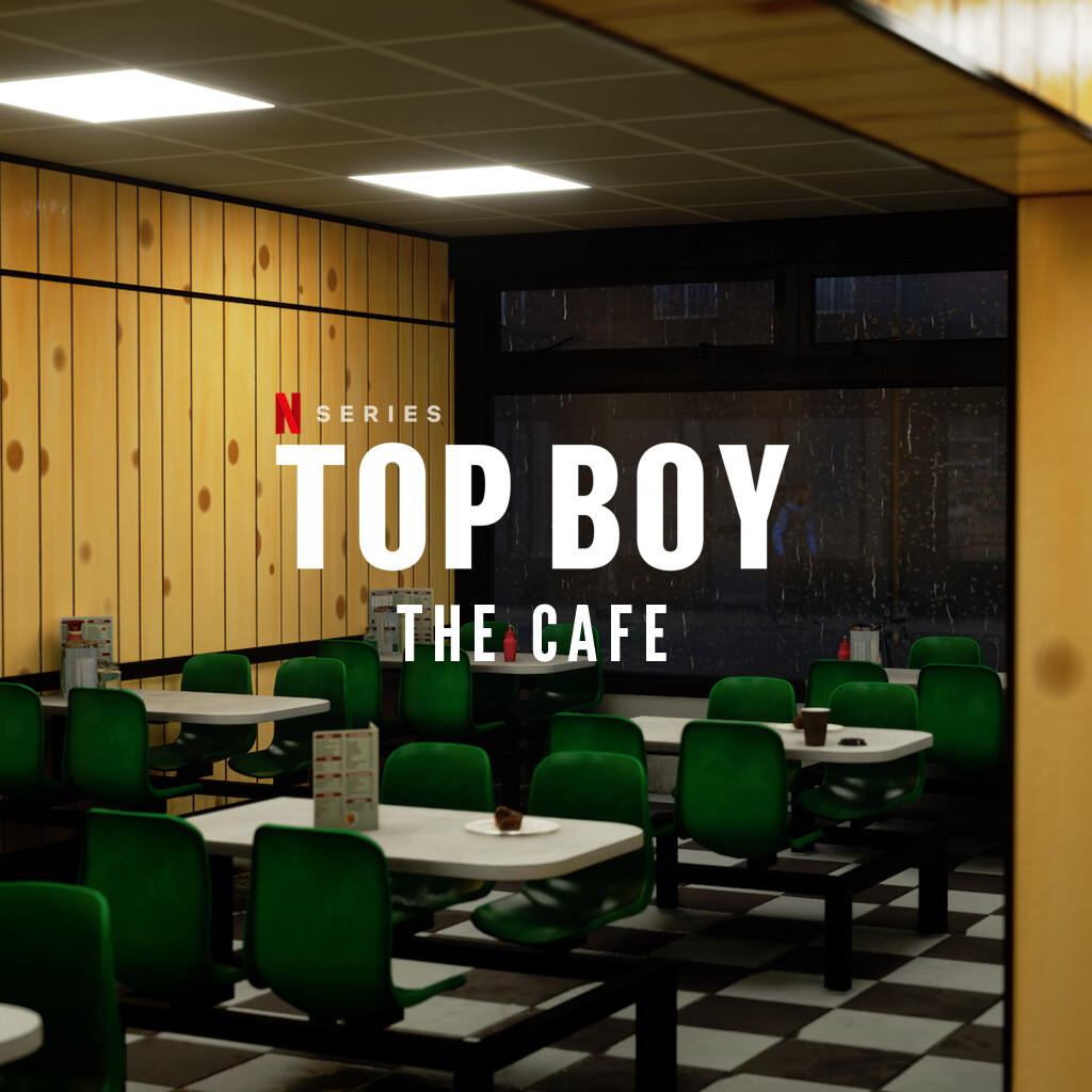 ArtStation - Number One Cafe