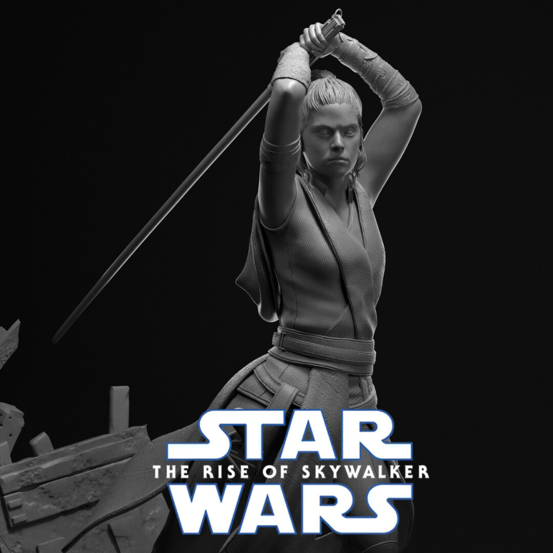 ArtStation - Rey Skywalker FanArt