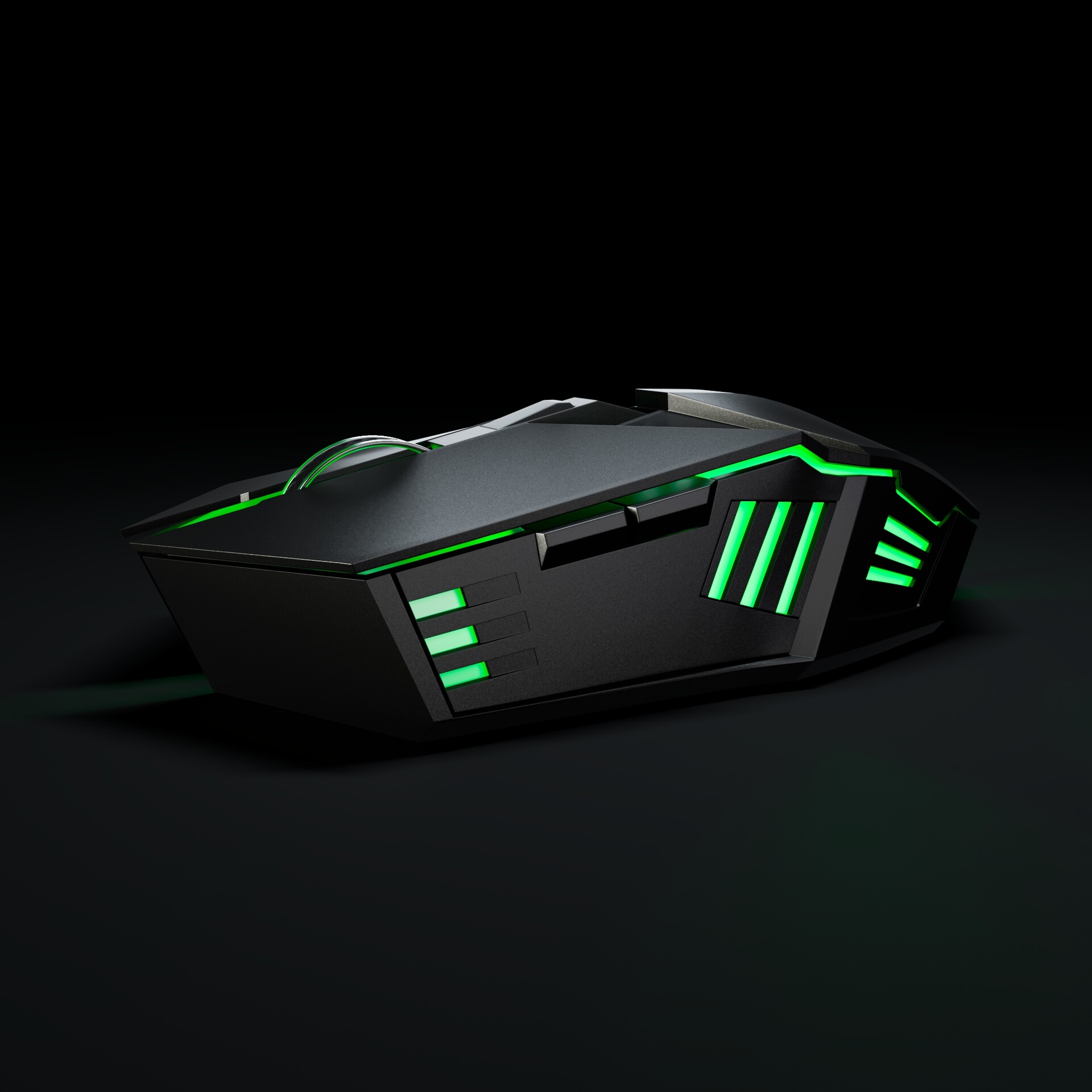 ArtStation - 3D GAMING MOUSE