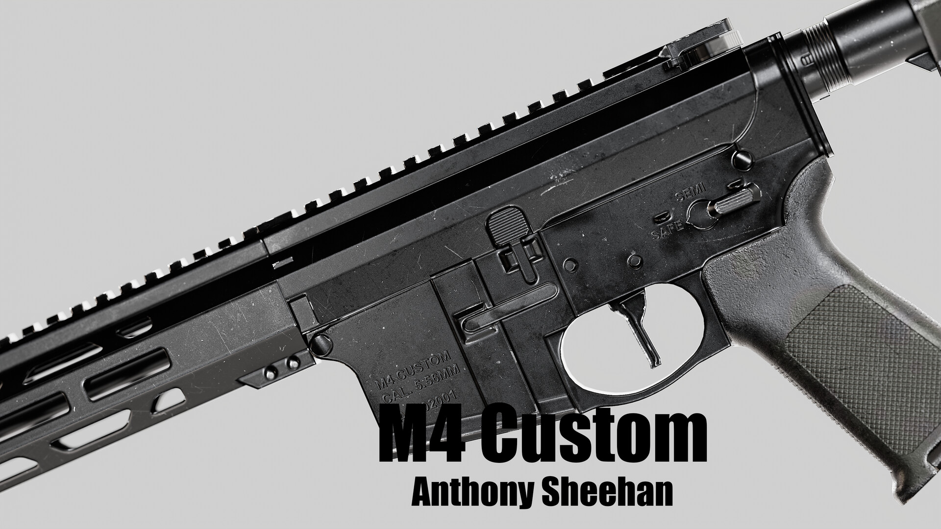ArtStation - M4 Custom