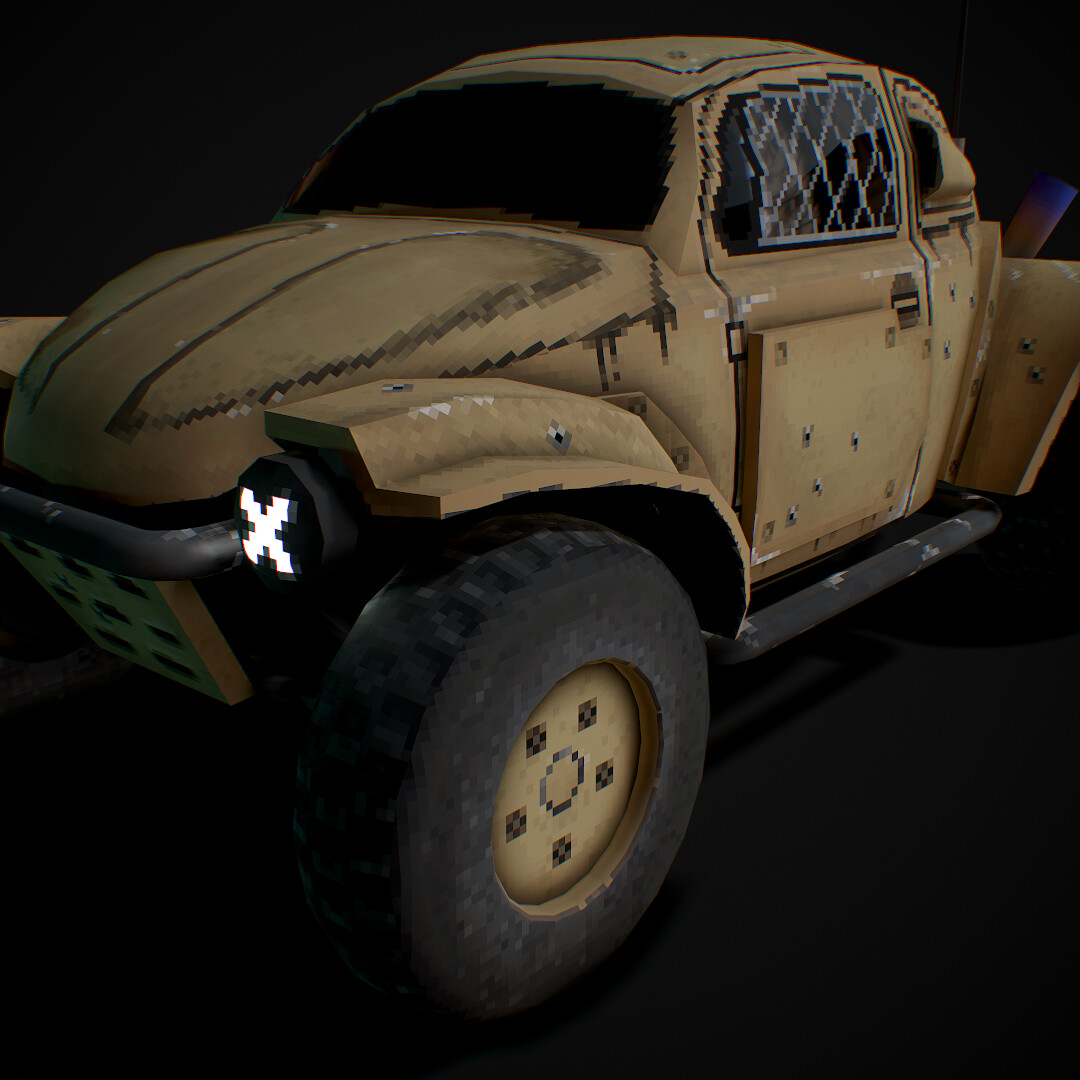 ArtStation - Retro Style Battle Bug