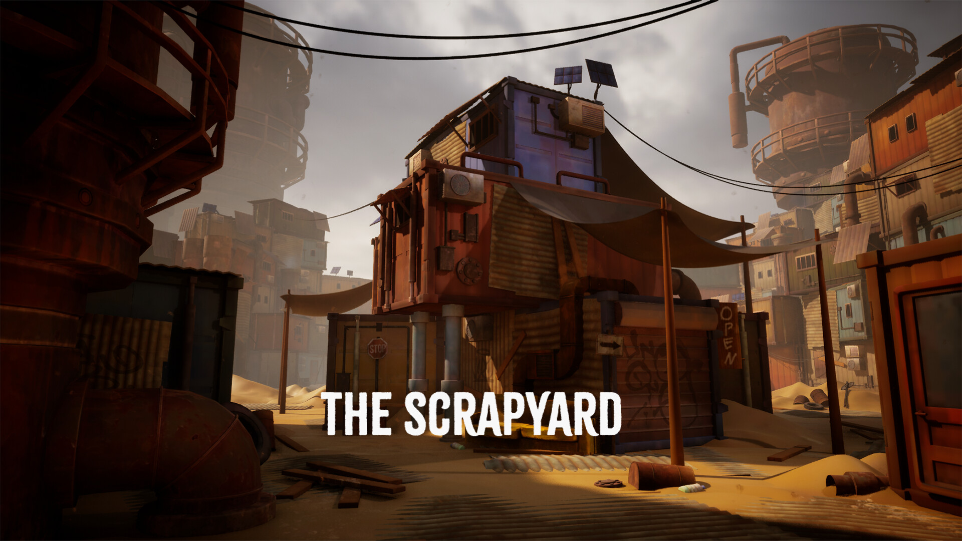 ArtStation - THE SCRAPYARD - Personal Work