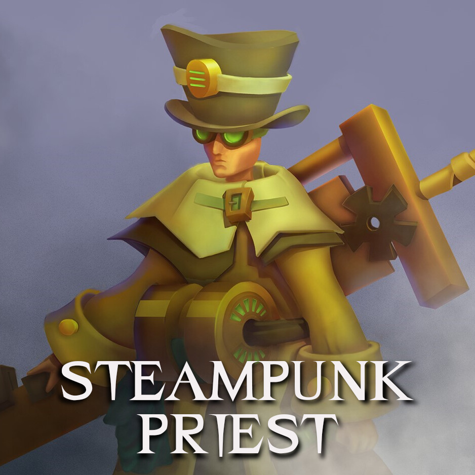 ArtStation - Steampunk priest