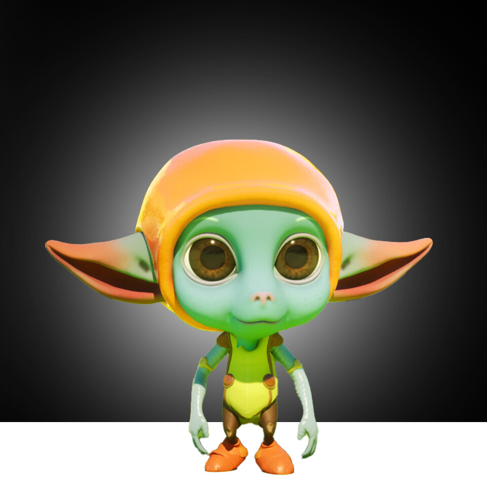 ArtStation - Stylized Character for Musical Cartoon