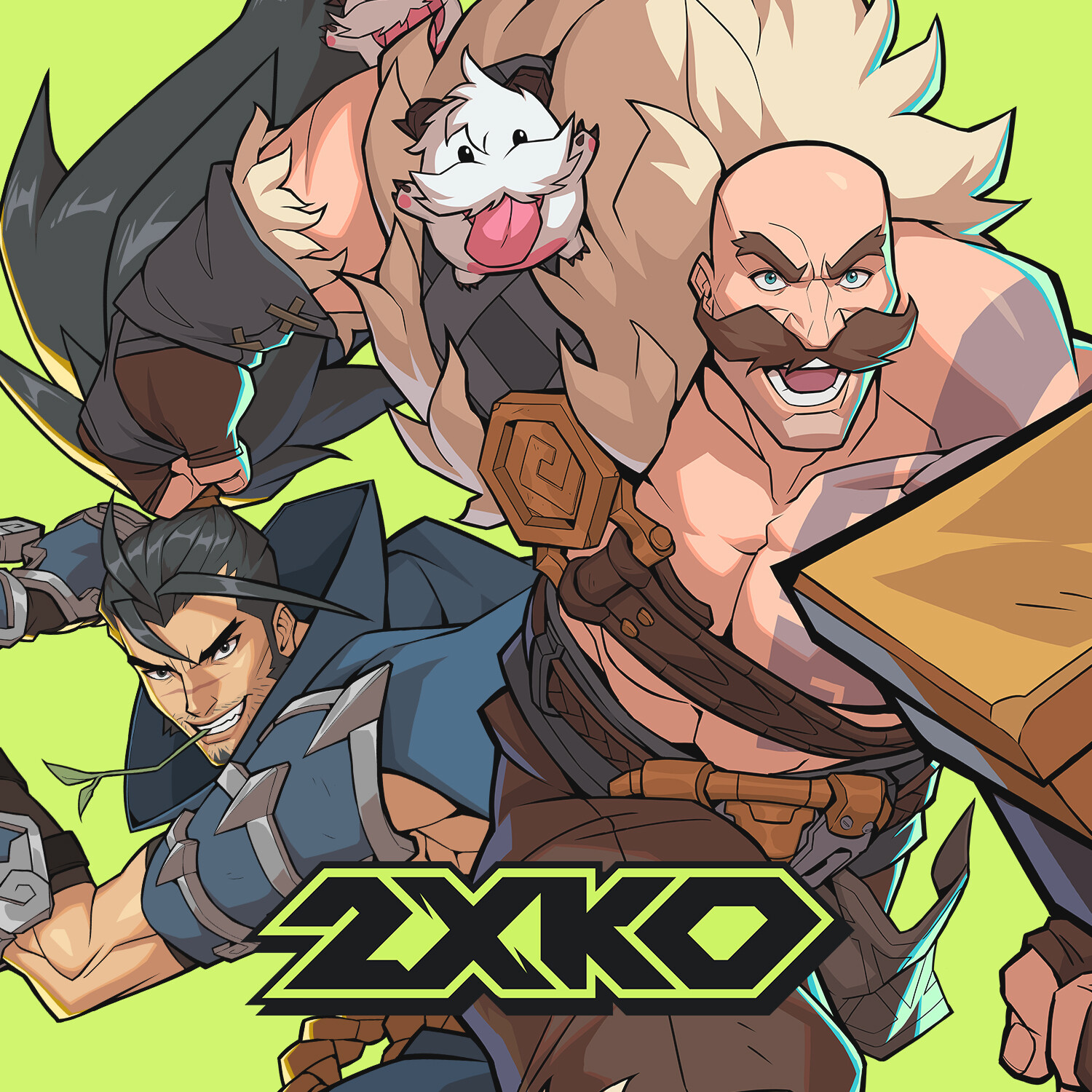 ArtStation - 2XKO / BRAUM X YASUO