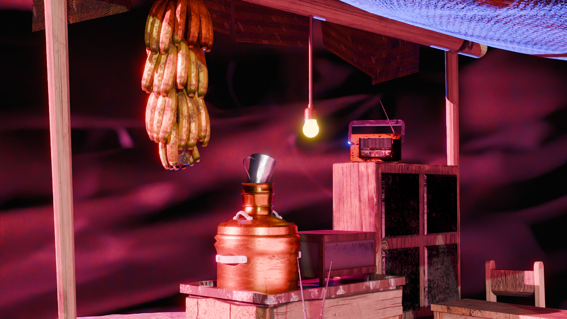 ArtStation - Tea In Moon