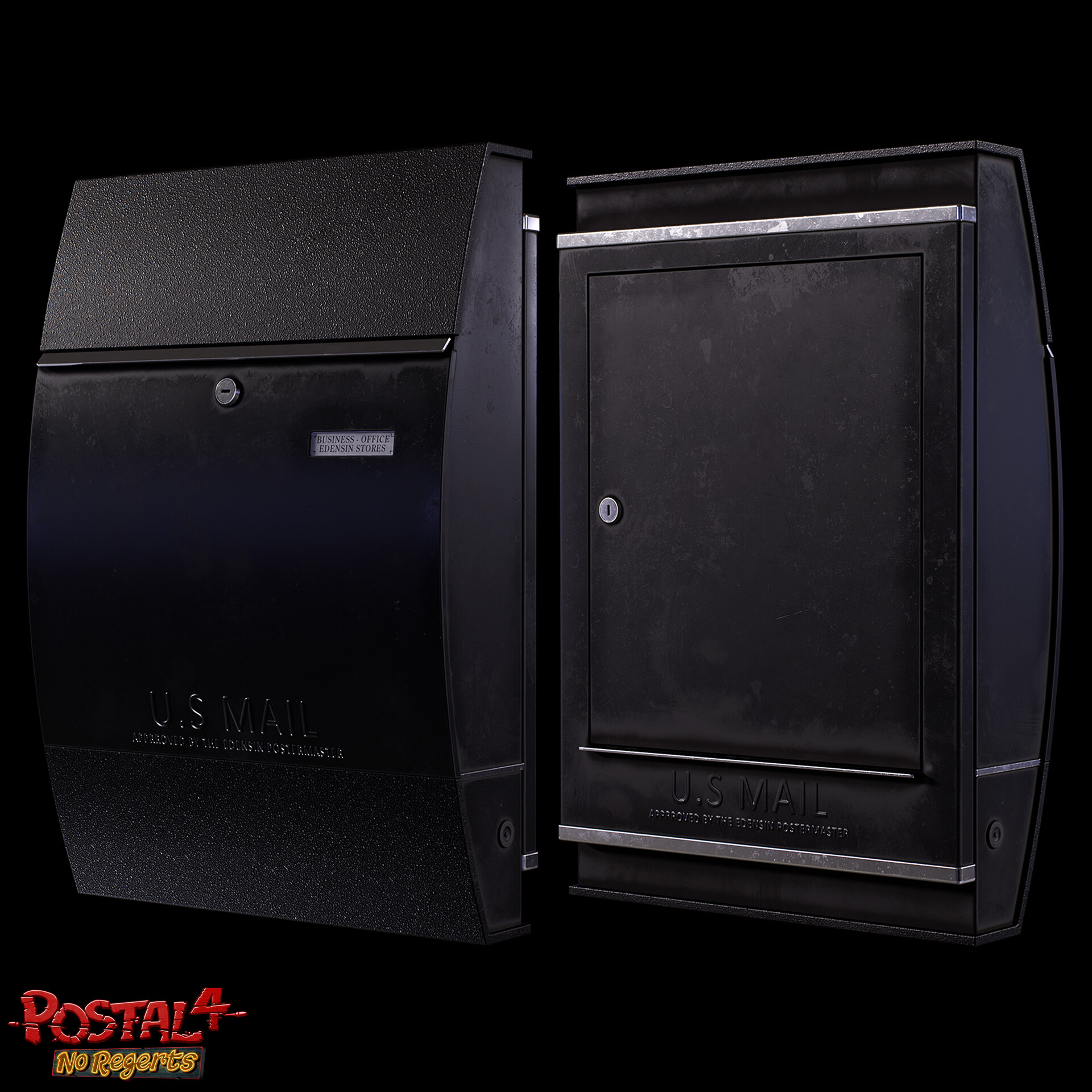 ArtStation - Business Mailbox - Postal 4