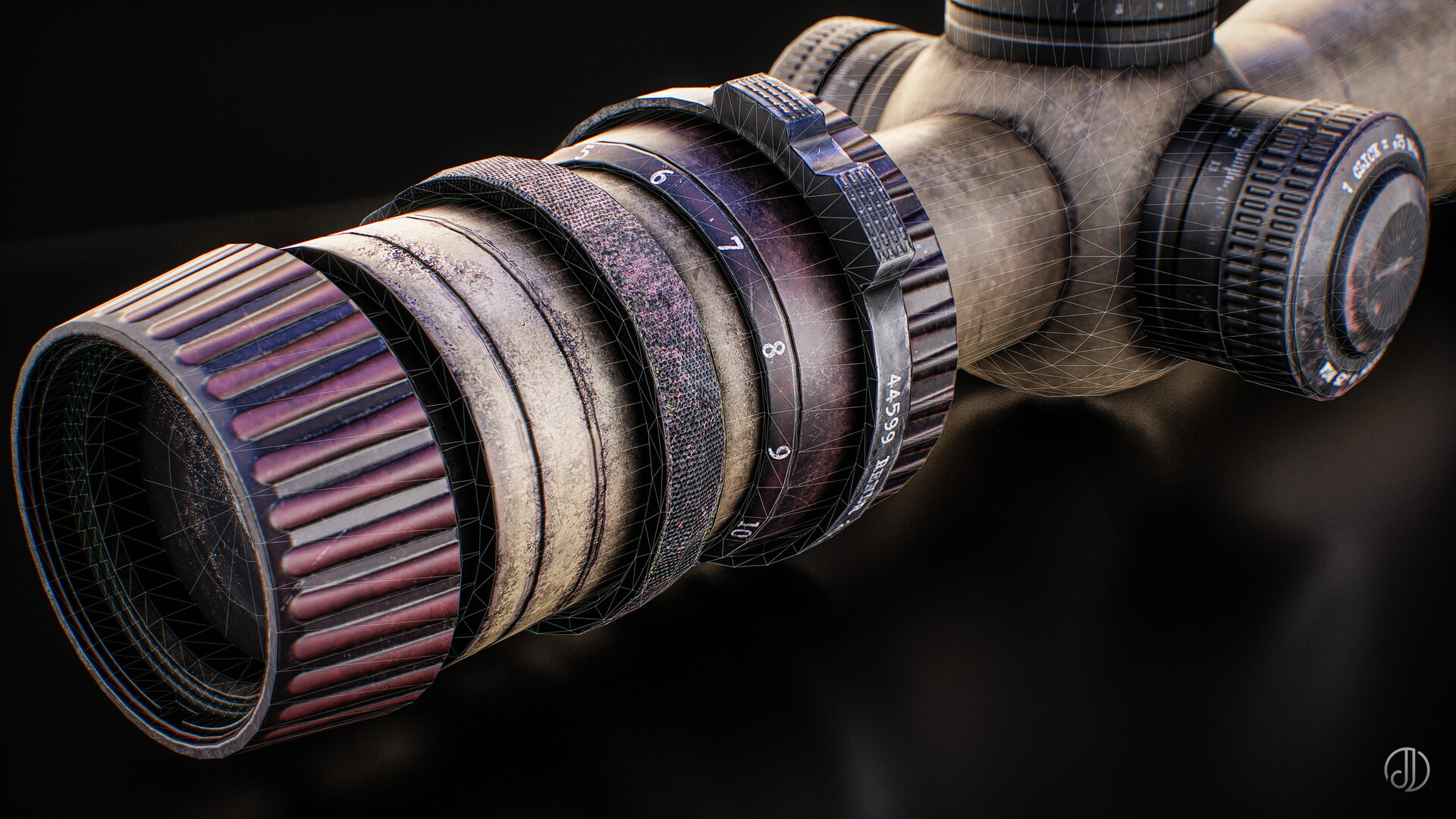 ArtStation - Gun Scope