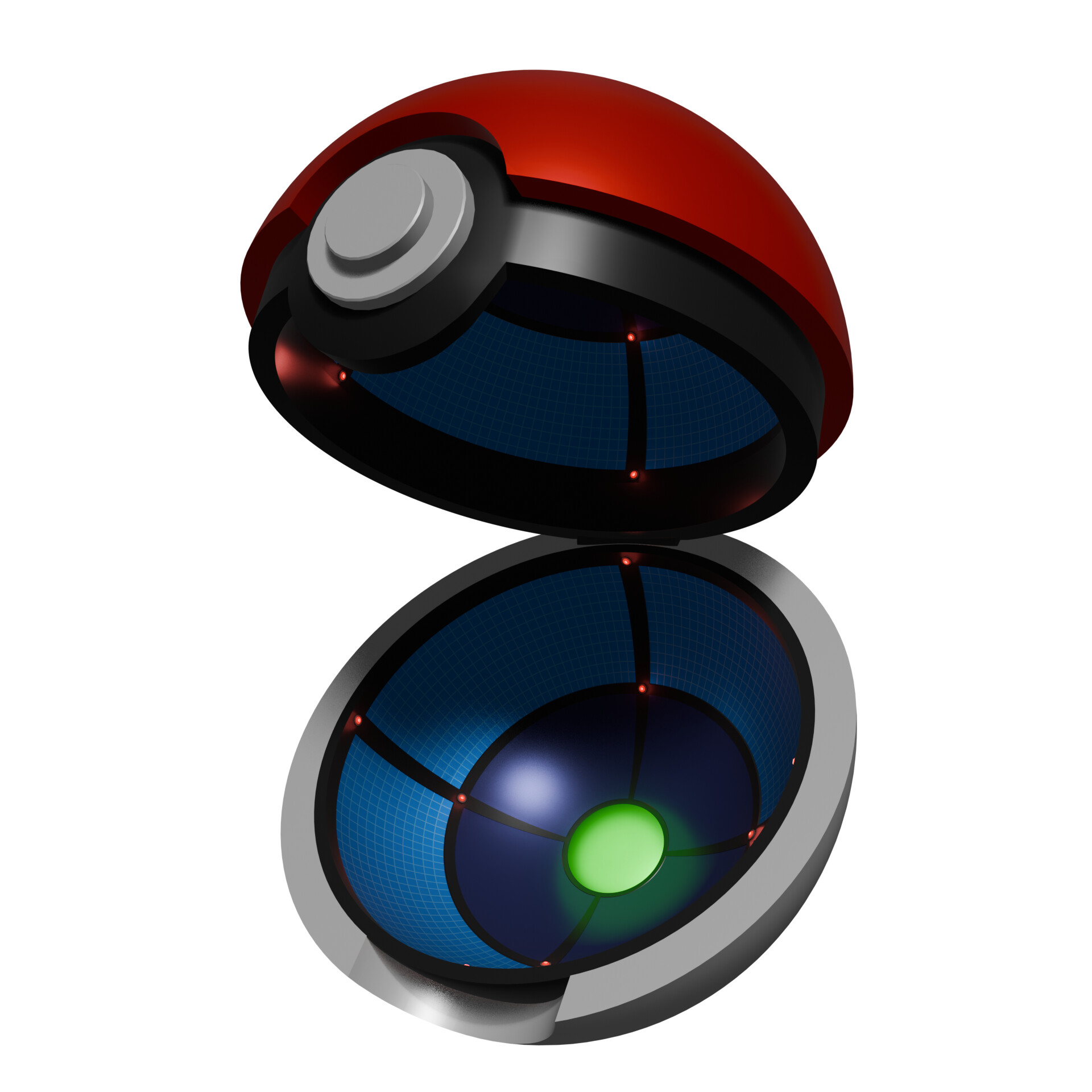 ArtStation - Pokeballs renders