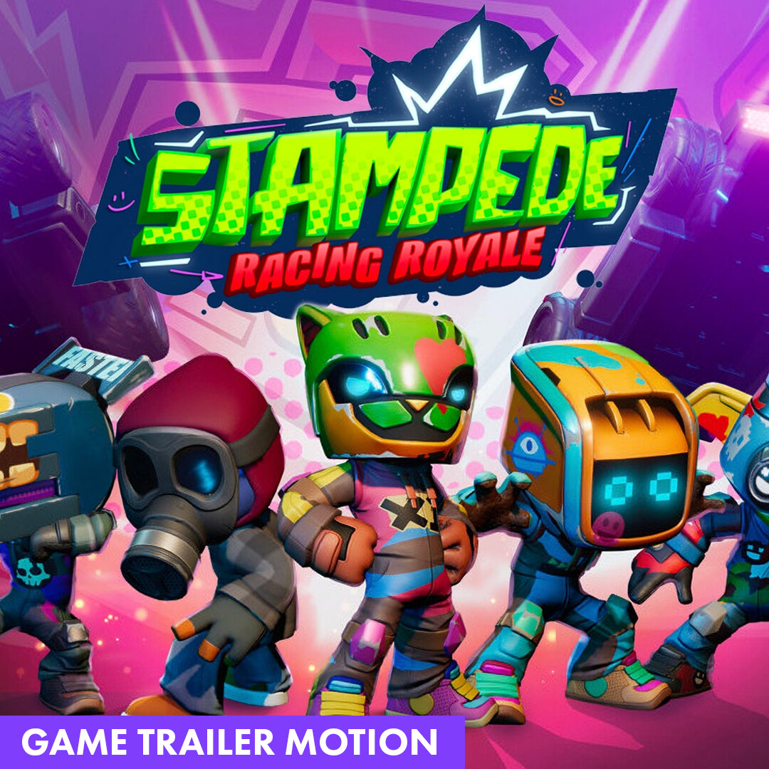 ArtStation - Stampede Trailer - Motion design + Text Splash