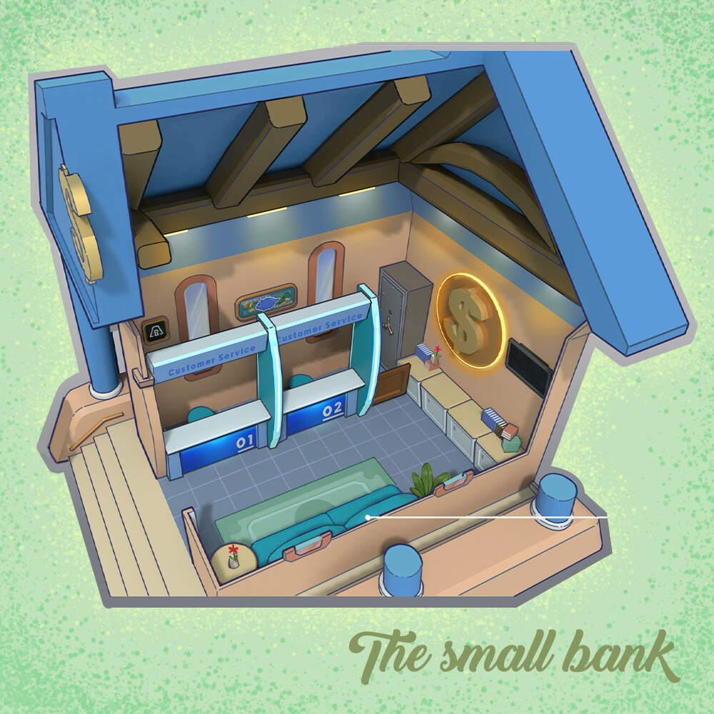 ArtStation - The Bank