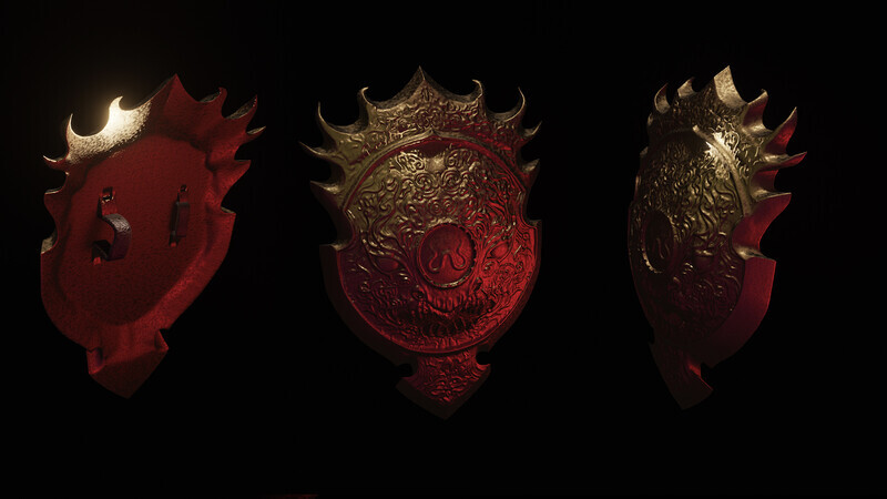 ArtStation - Shield of the Hidden Lord