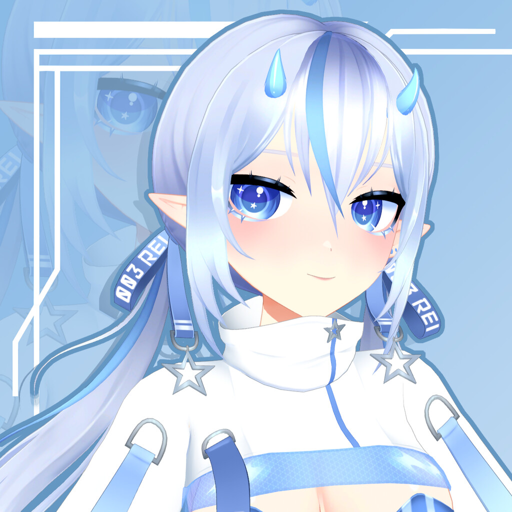 ArtStation - Azure - Vtuber/Vrchat commission