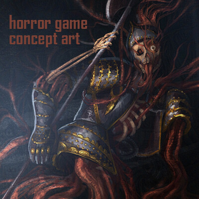 ArtStation - Horror game character