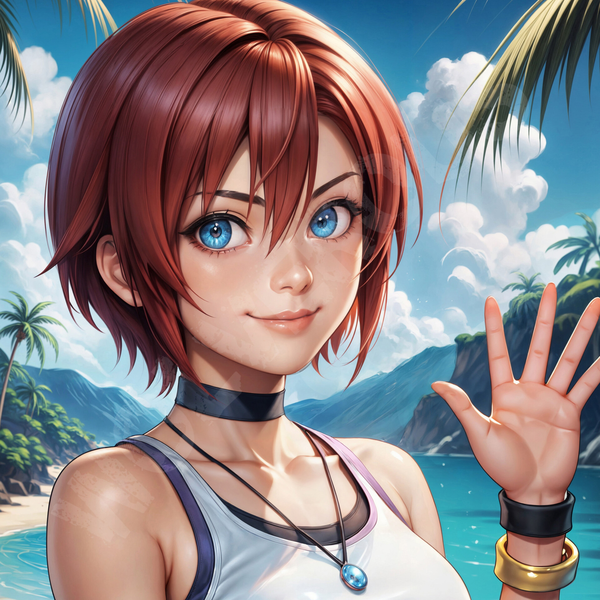 ArtStation - Kairi (Kingdom Hearts)
