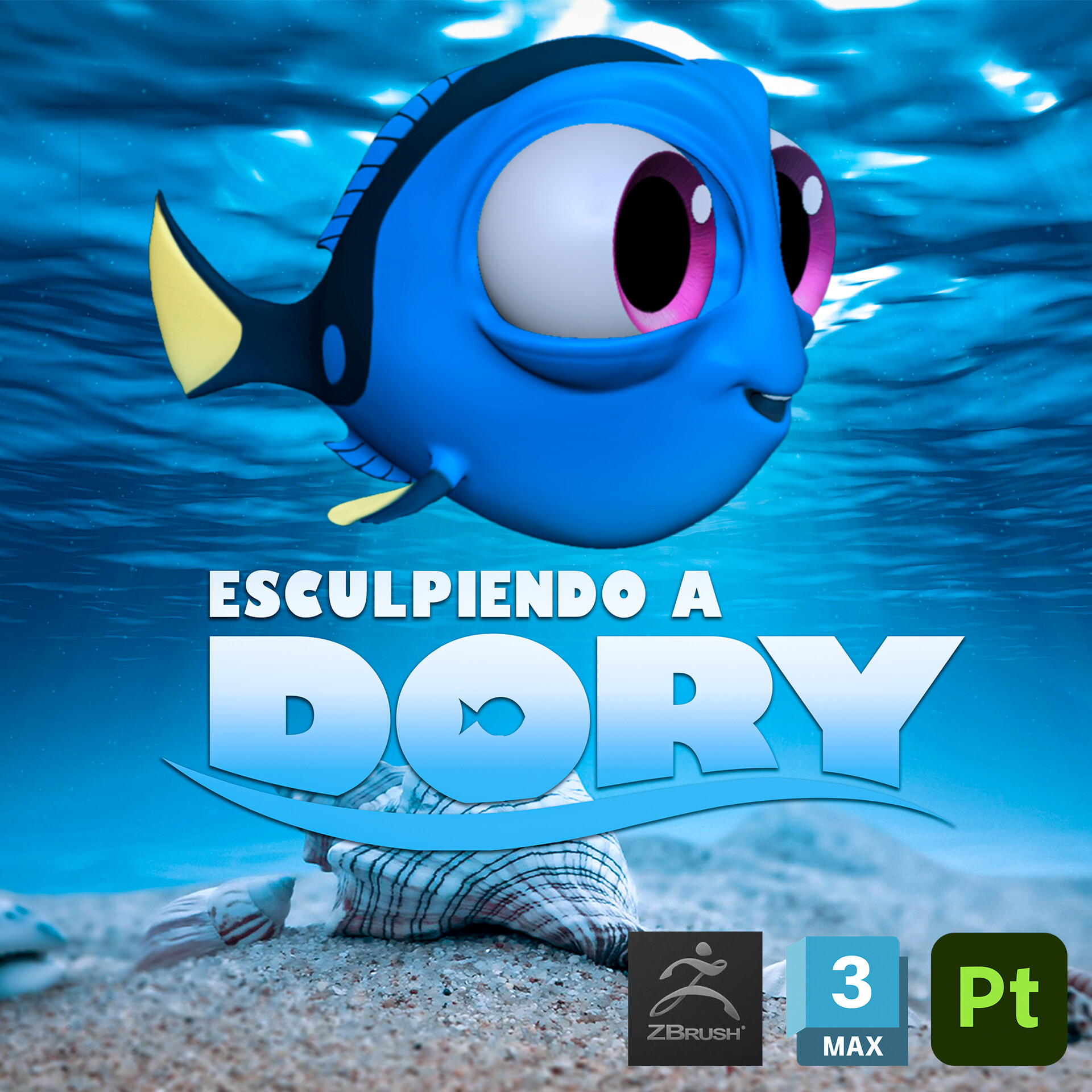 ArtStation - Sculpting Dory