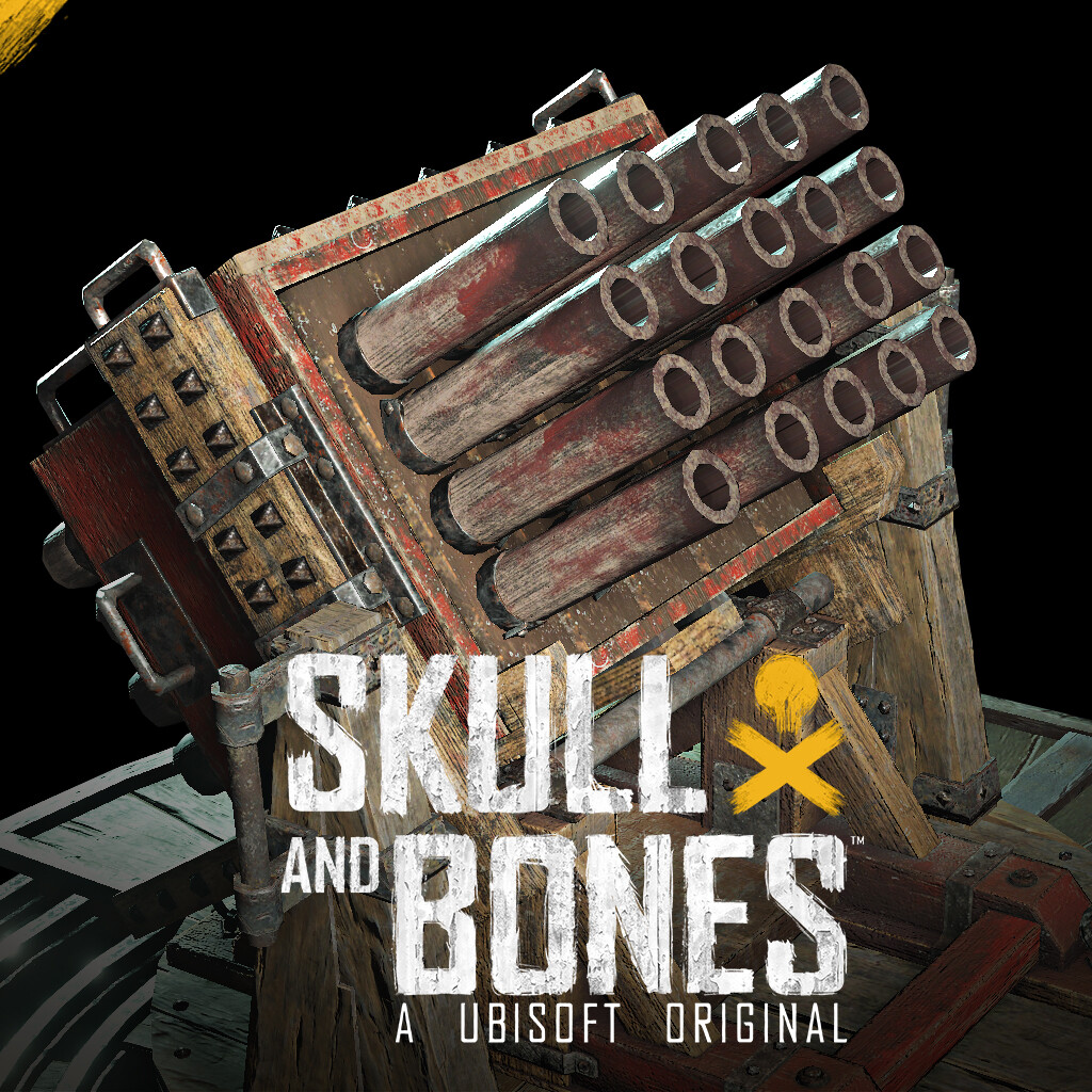 ArtStation - Skull & Bones Rocket-Launcher Siege Weapon