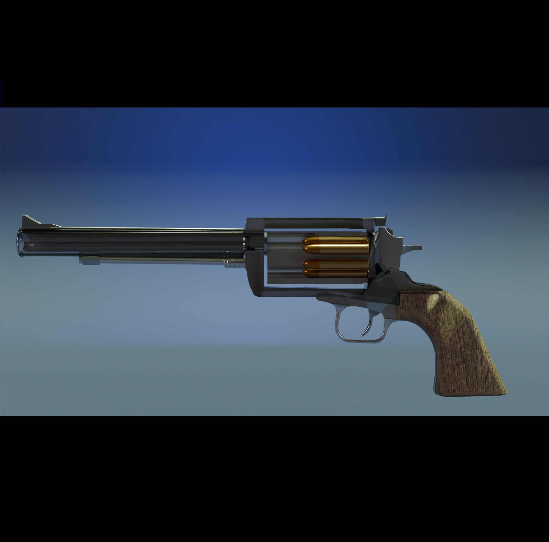 ArtStation - Револьвер / Revolver Magnum 500