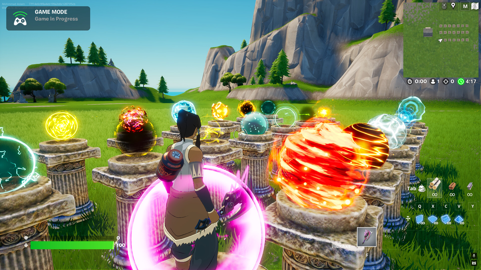 ArtStation - Unreal Engine Fortnite Editor Energy Ball VFX