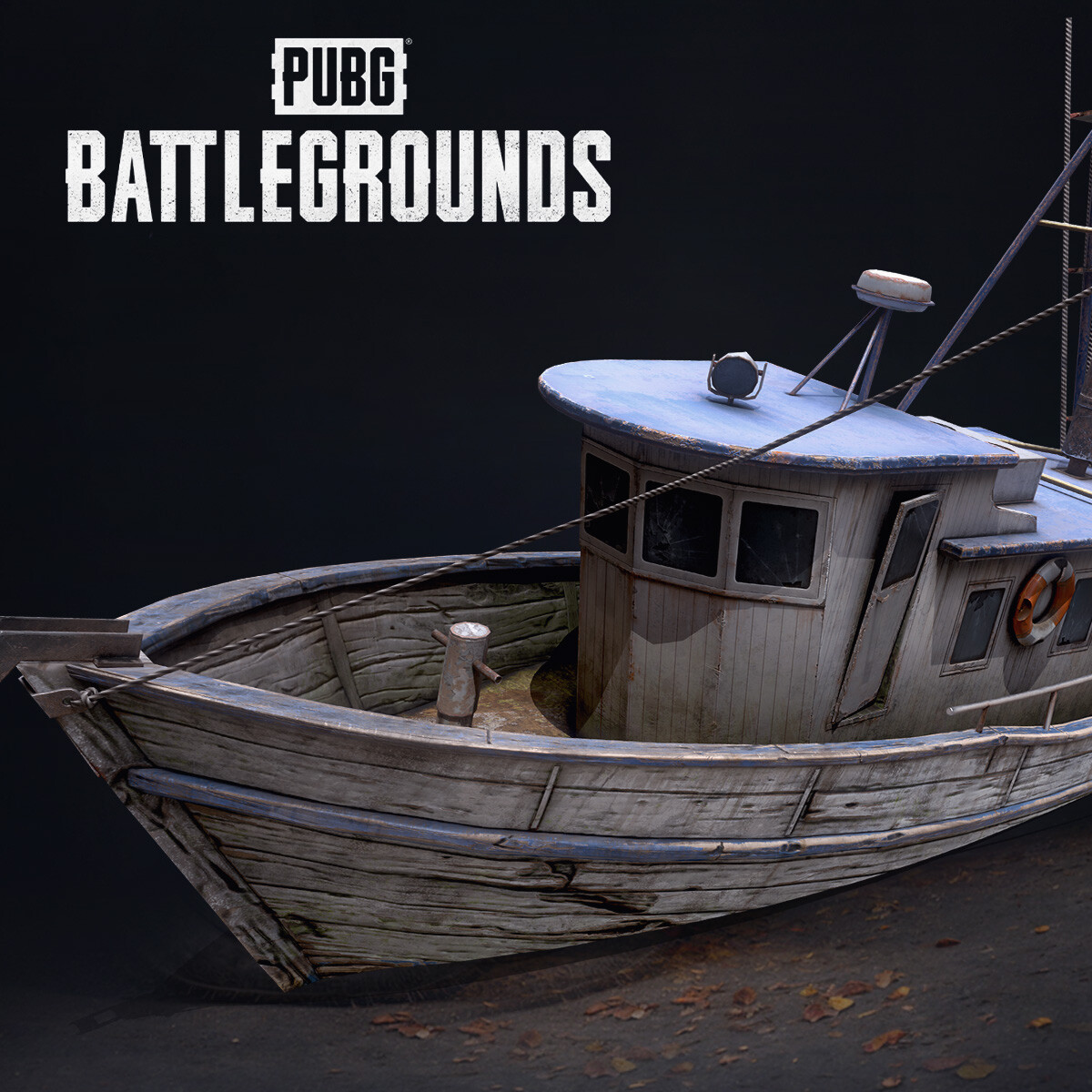 ArtStation - PUBG-Battlegrounds - BoatWreck