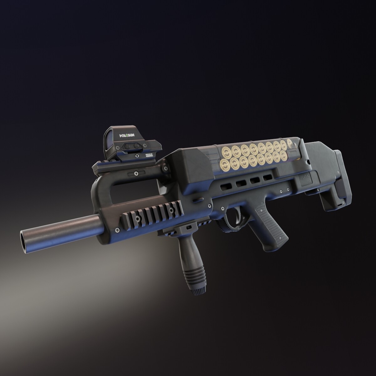 ArtStation - P-12 Shotgun