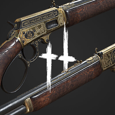 ArtStation - Mako 1895 Carbine Aperture - New Heirloom