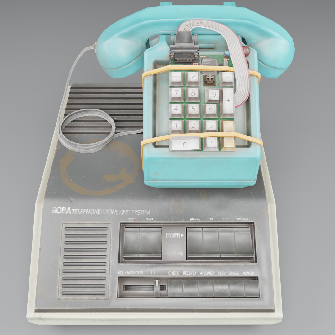 ArtStation - Telephone Model
