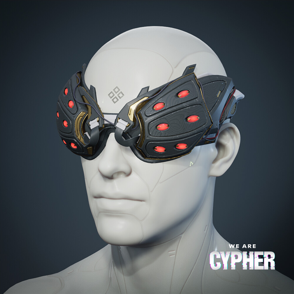ArtStation - Cypher - Scifi Glasses