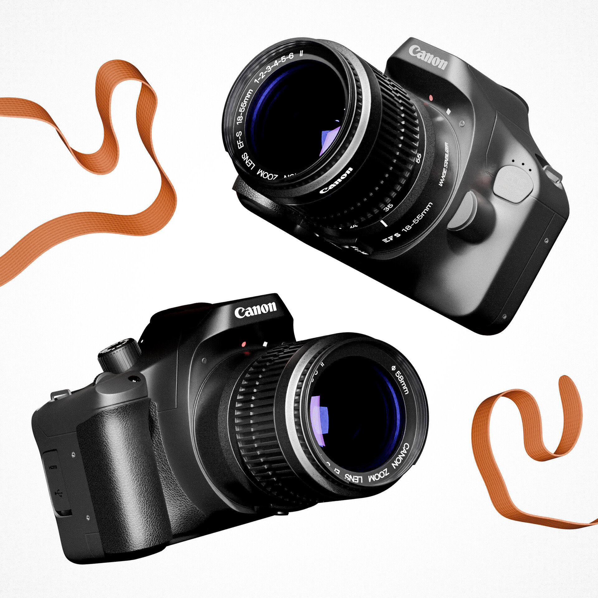 ArtStation - canon rebel eos t100