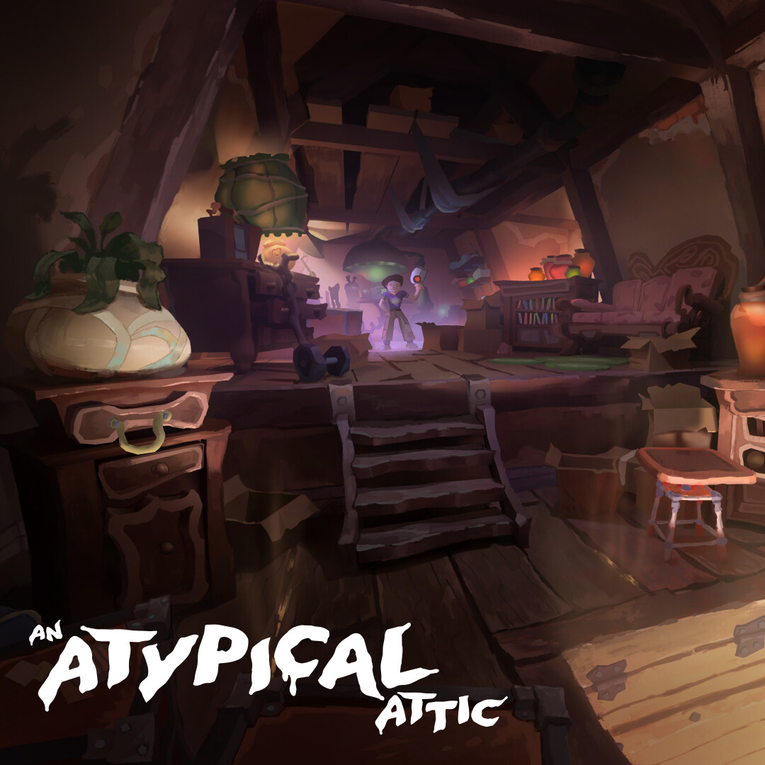 ArtStation - An Atypical Attic x Opia games