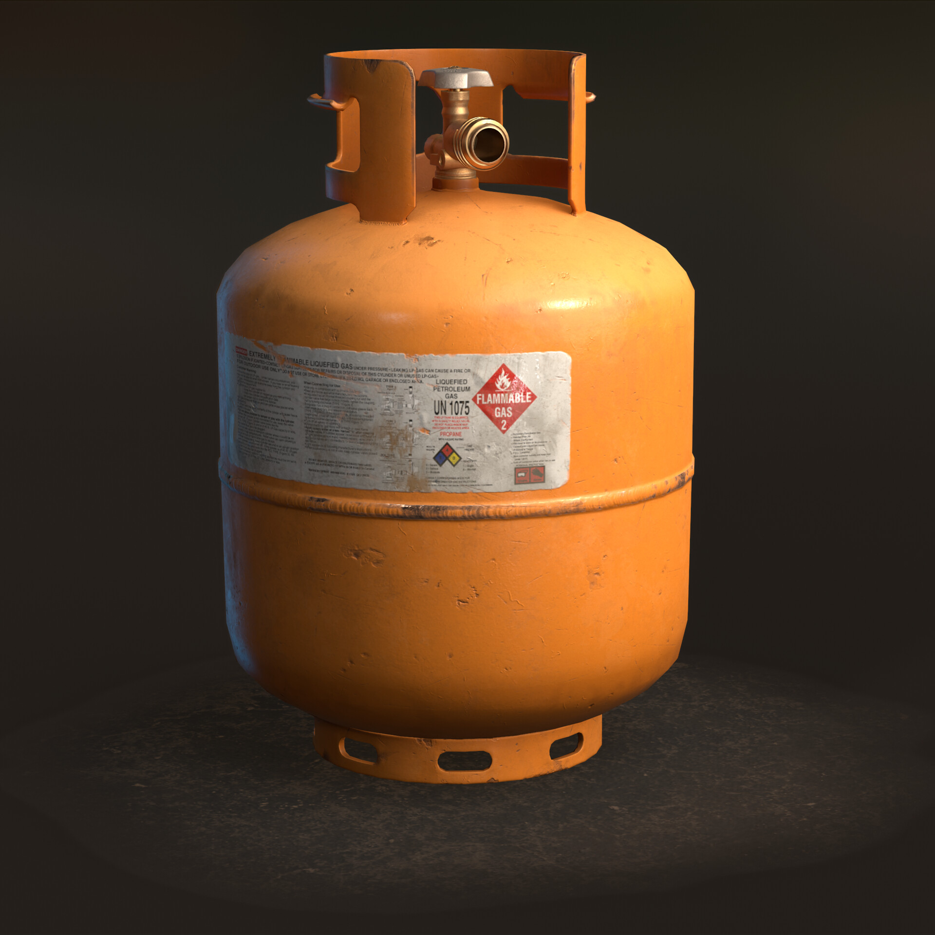 ArtStation - Propane tank