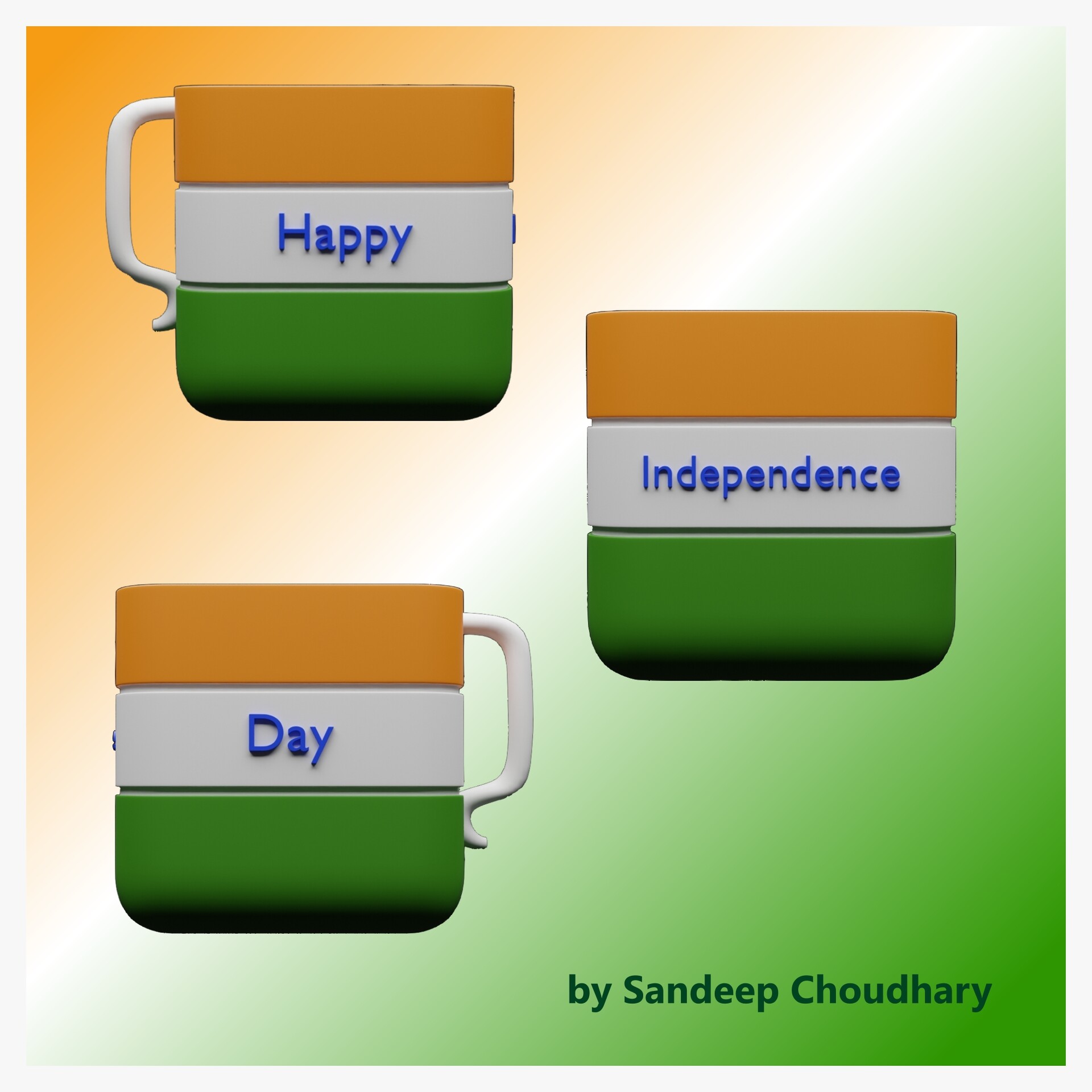 ArtStation - Flag Cup