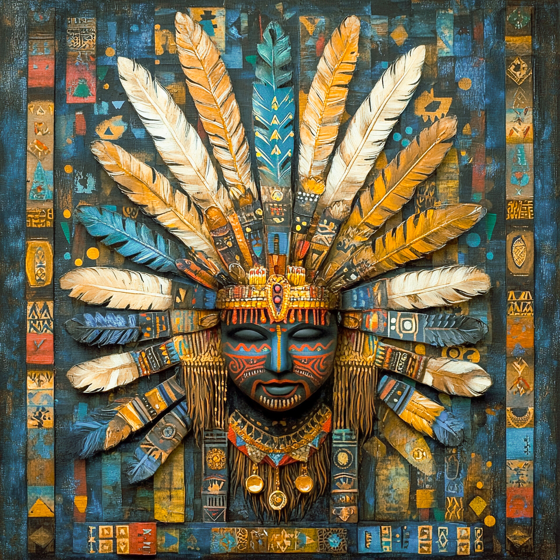 ArtStation - "Echoes of Heritage: A Digital Tribute to Tribal Art"