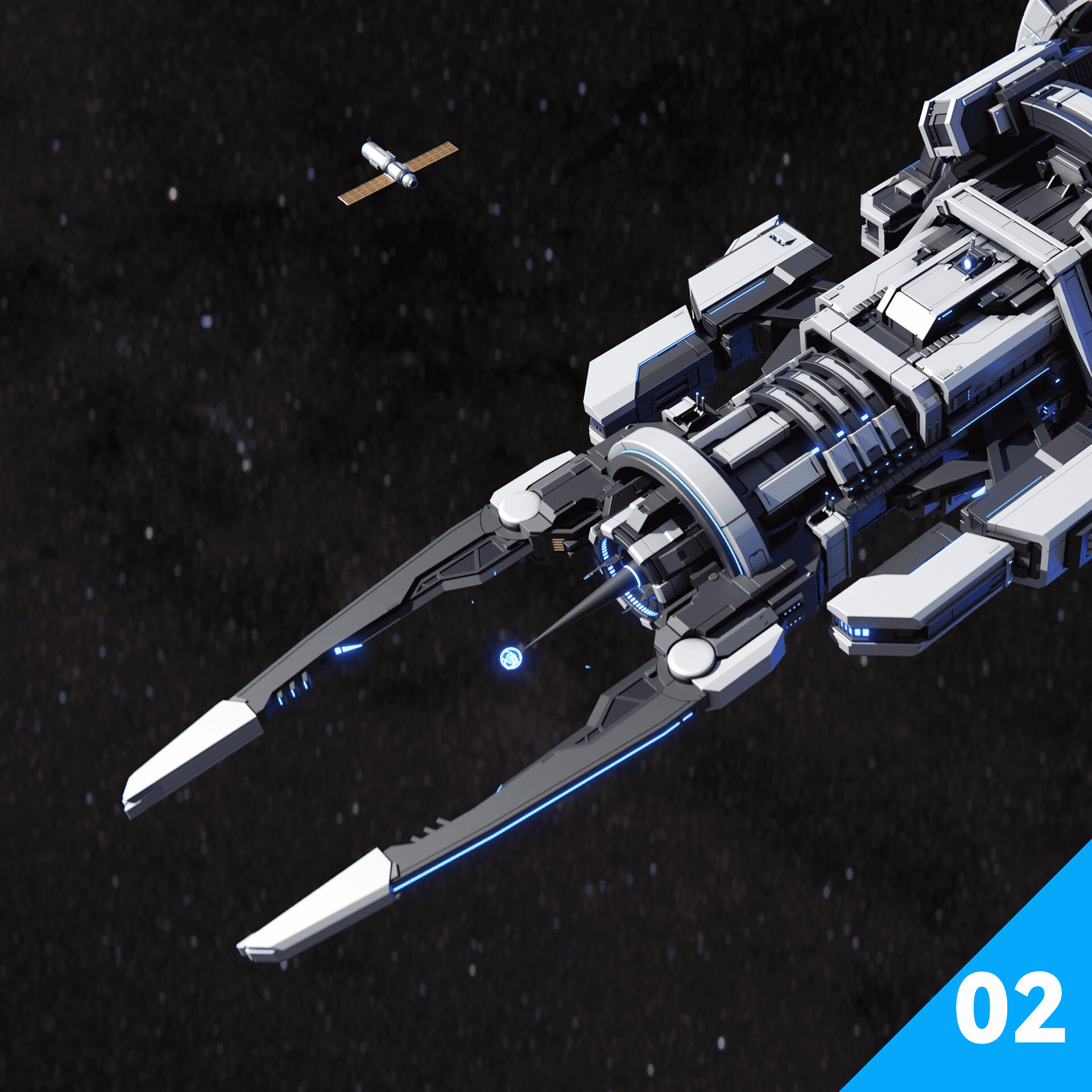 ArtStation - Space-Based Weapons_天基武器