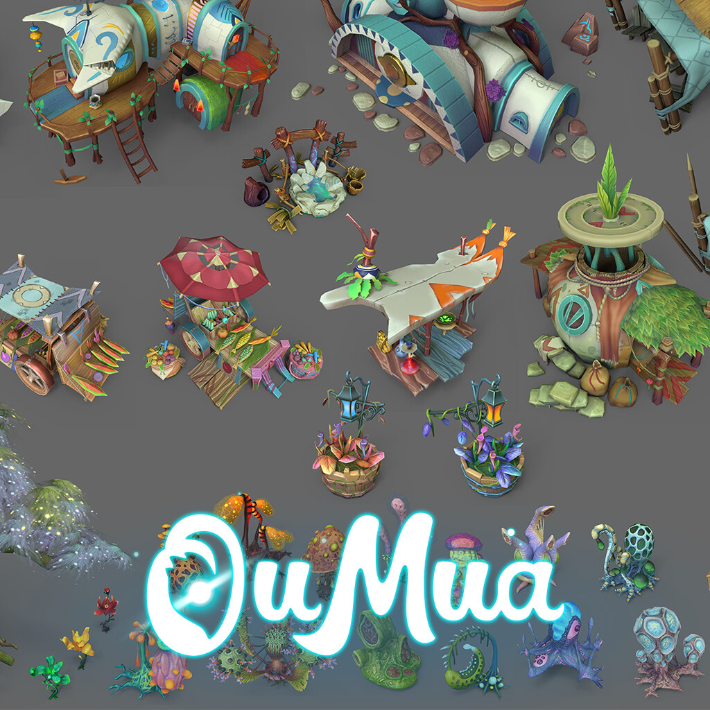 ArtStation - Compilation Game Objects