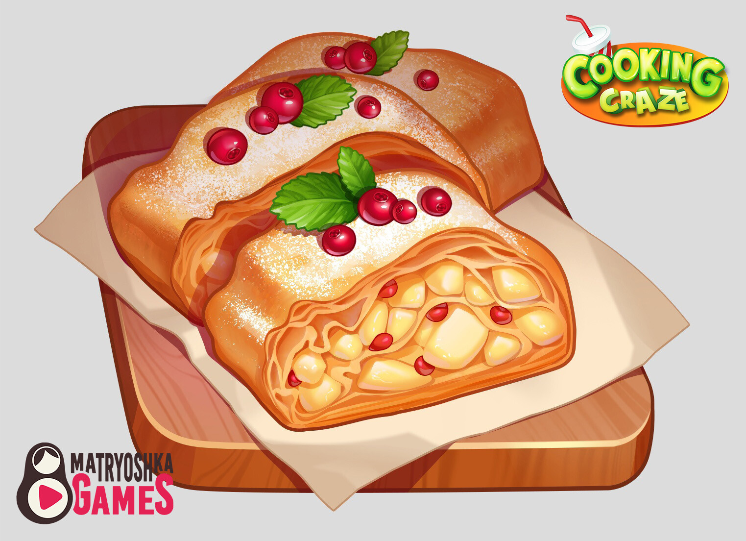 ArtStation - 2D game food