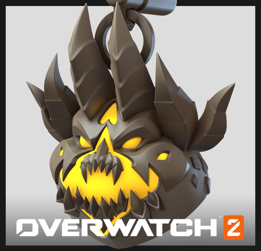 ArtStation - Overwatch 2 | Weapon charms | Azmodan