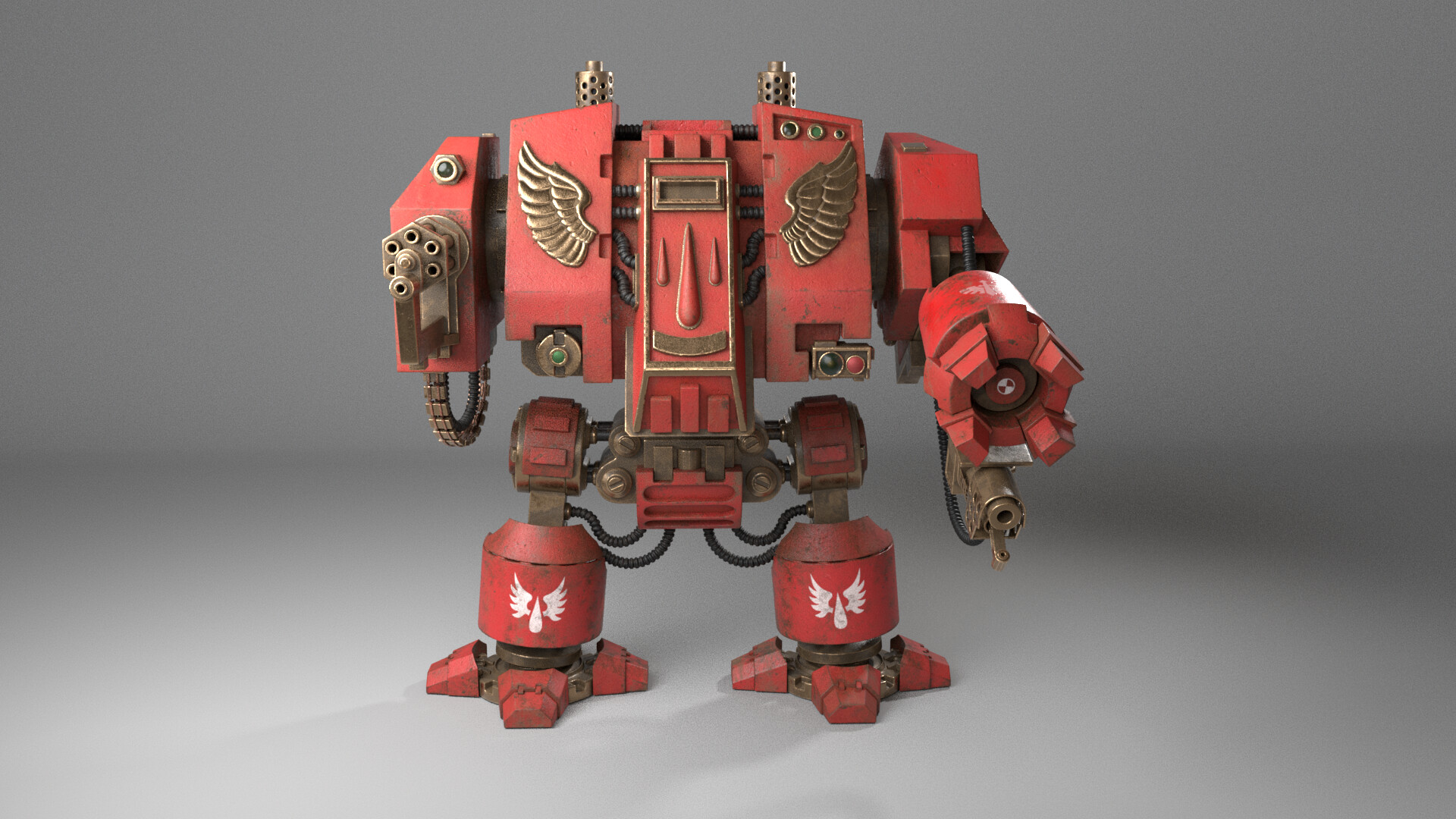 ArtStation - Warhammer 40k Dreadnought
