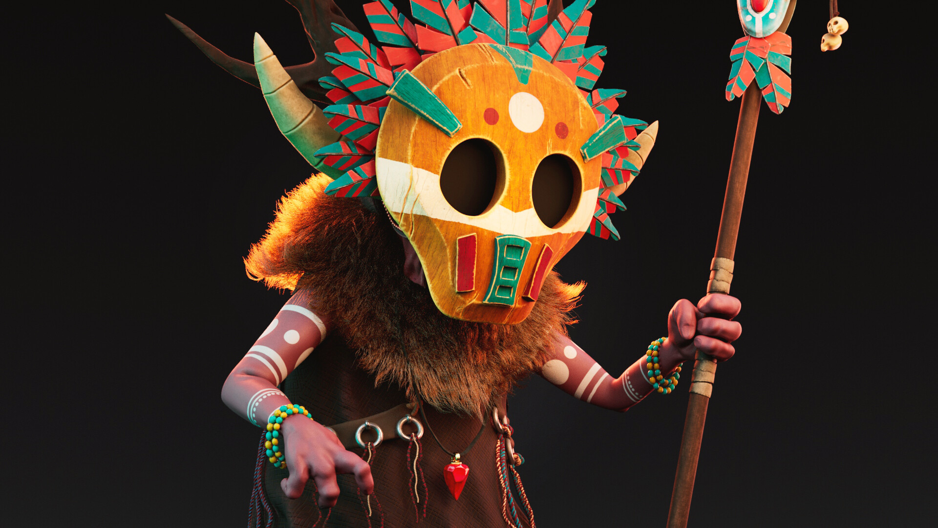 ArtStation - Mystic Forest Shaman