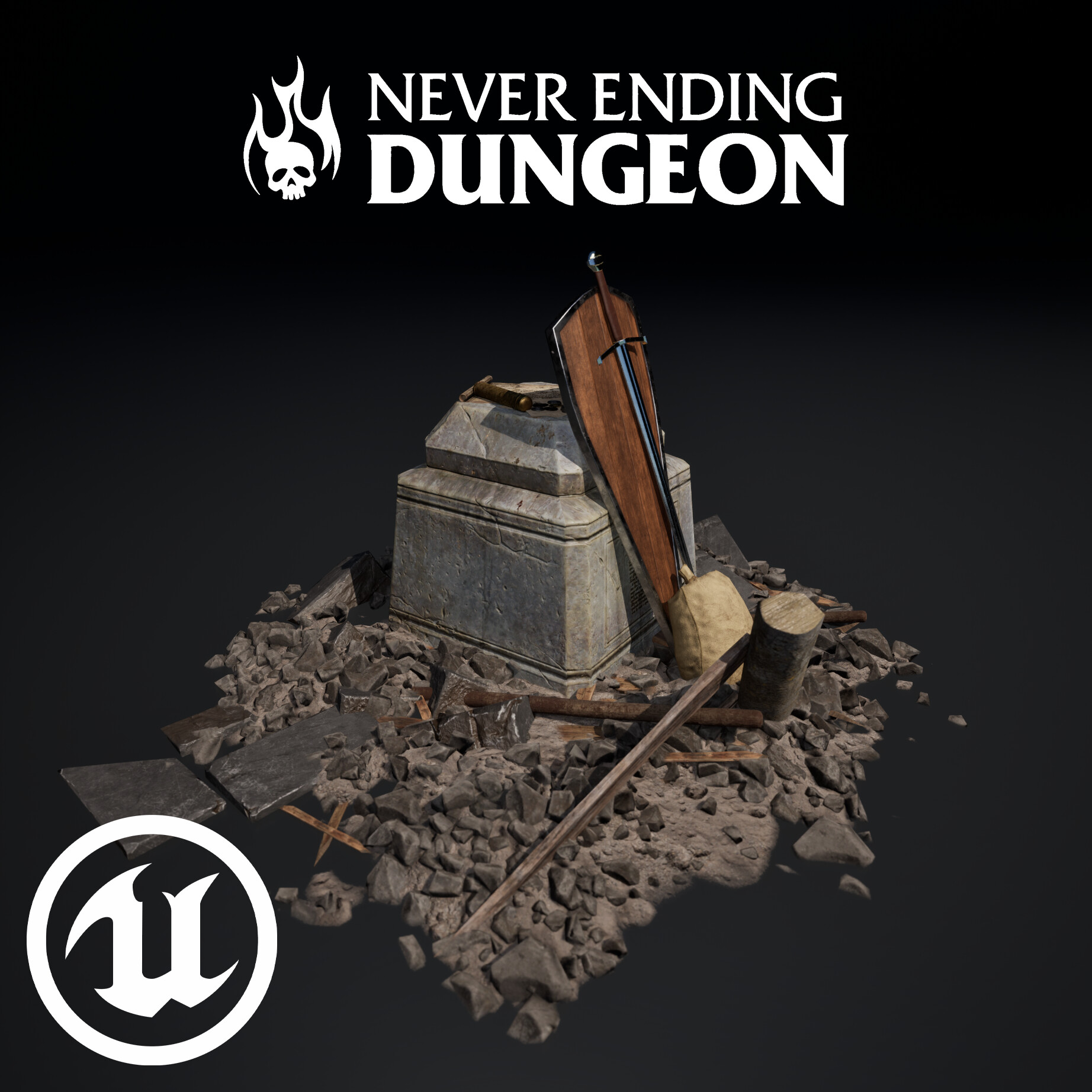 ArtStation - Never Ending Dungeon - Compositions - UE
