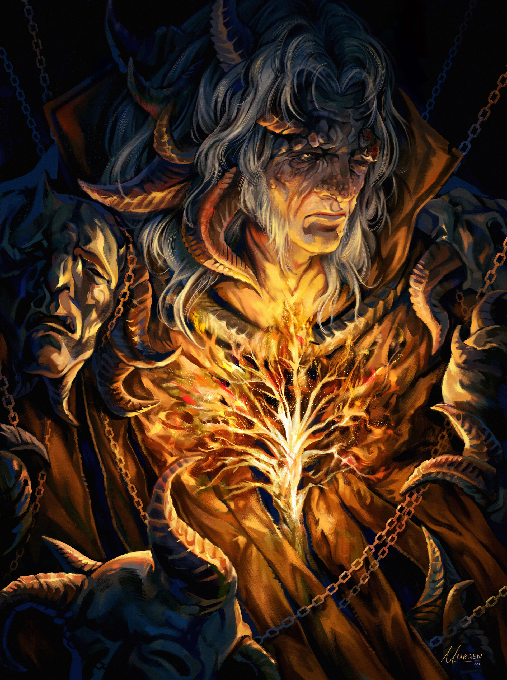 ArtStation - Morgott, The Omen King | Elden Ring fanart