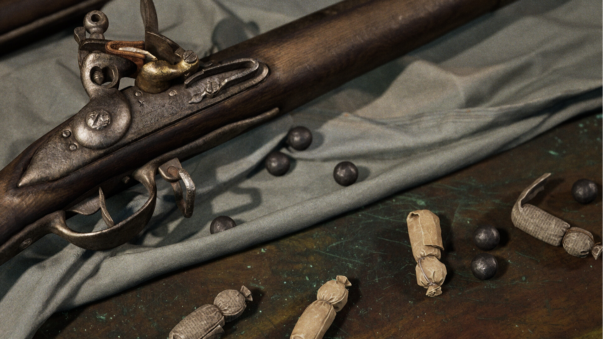 ArtStation - Charleville 1777 Musket