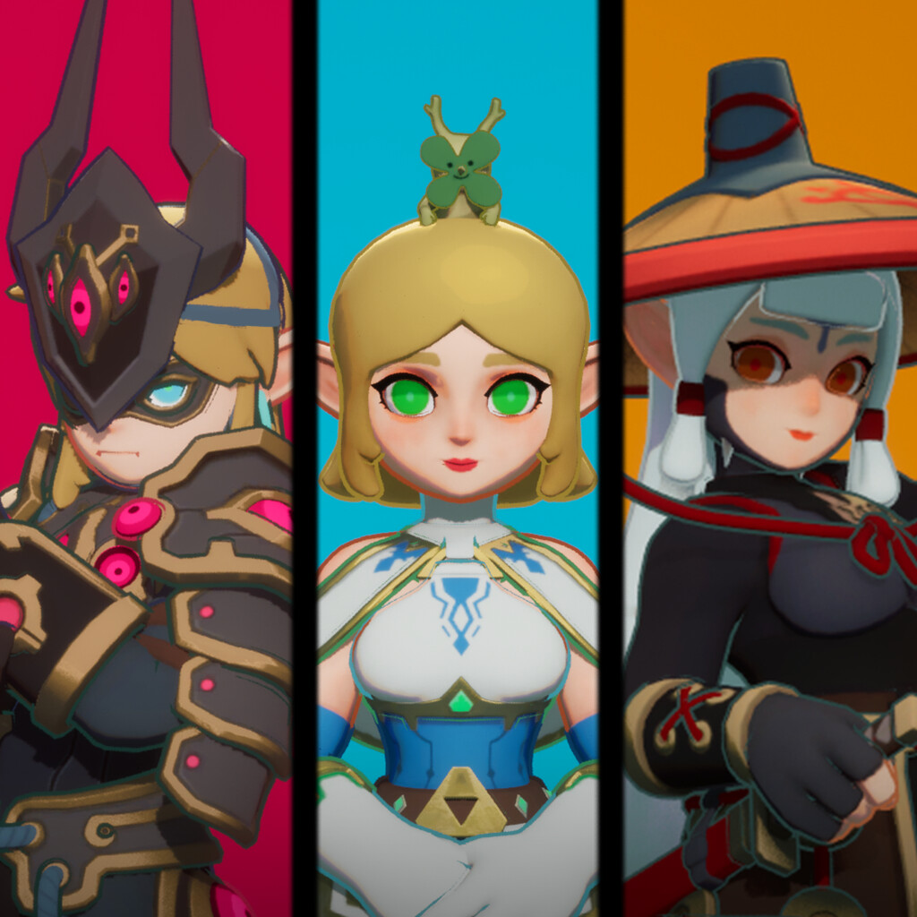 ArtStation - Zelda Project - Cyan Crow