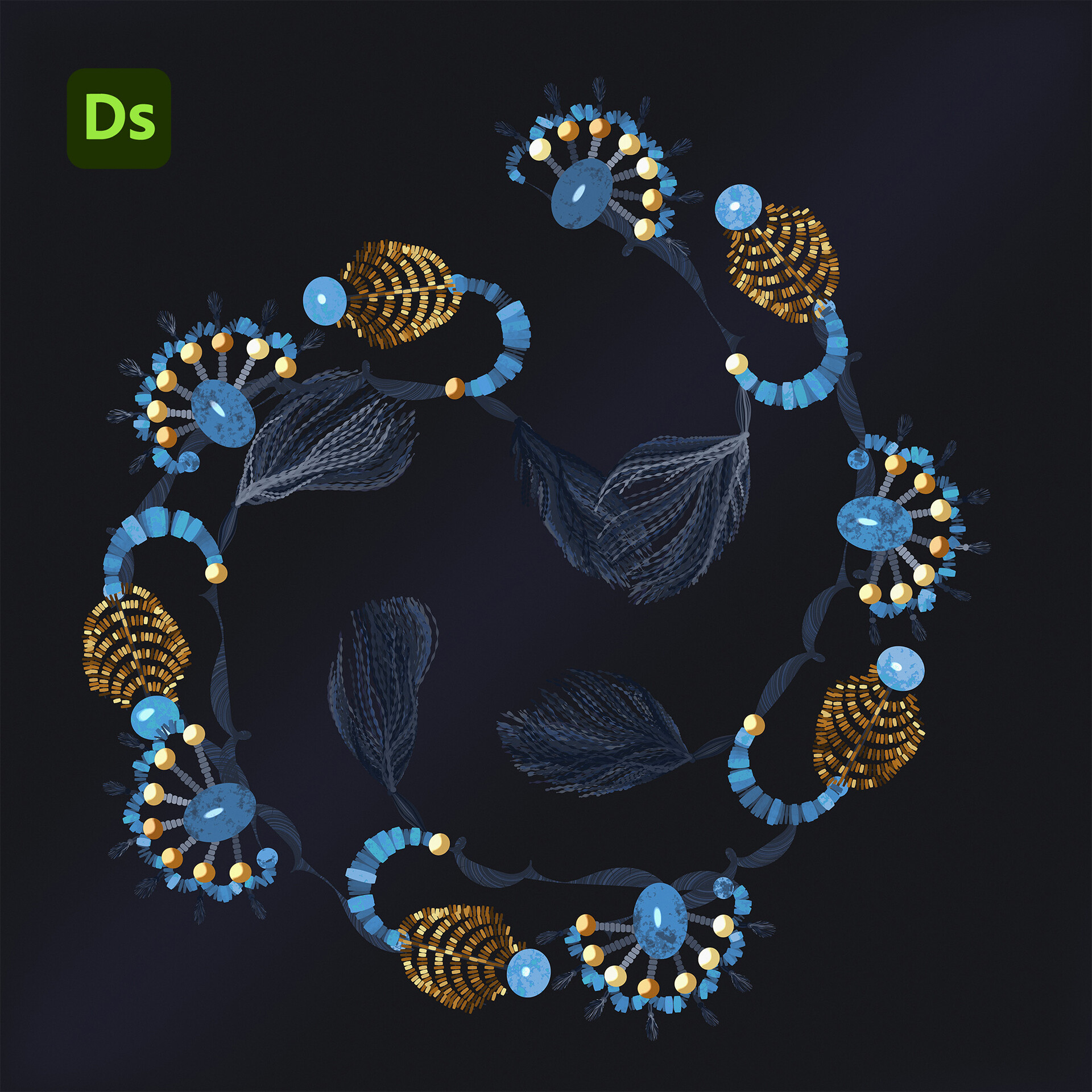 ArtStation - Procedural drawing with FX map