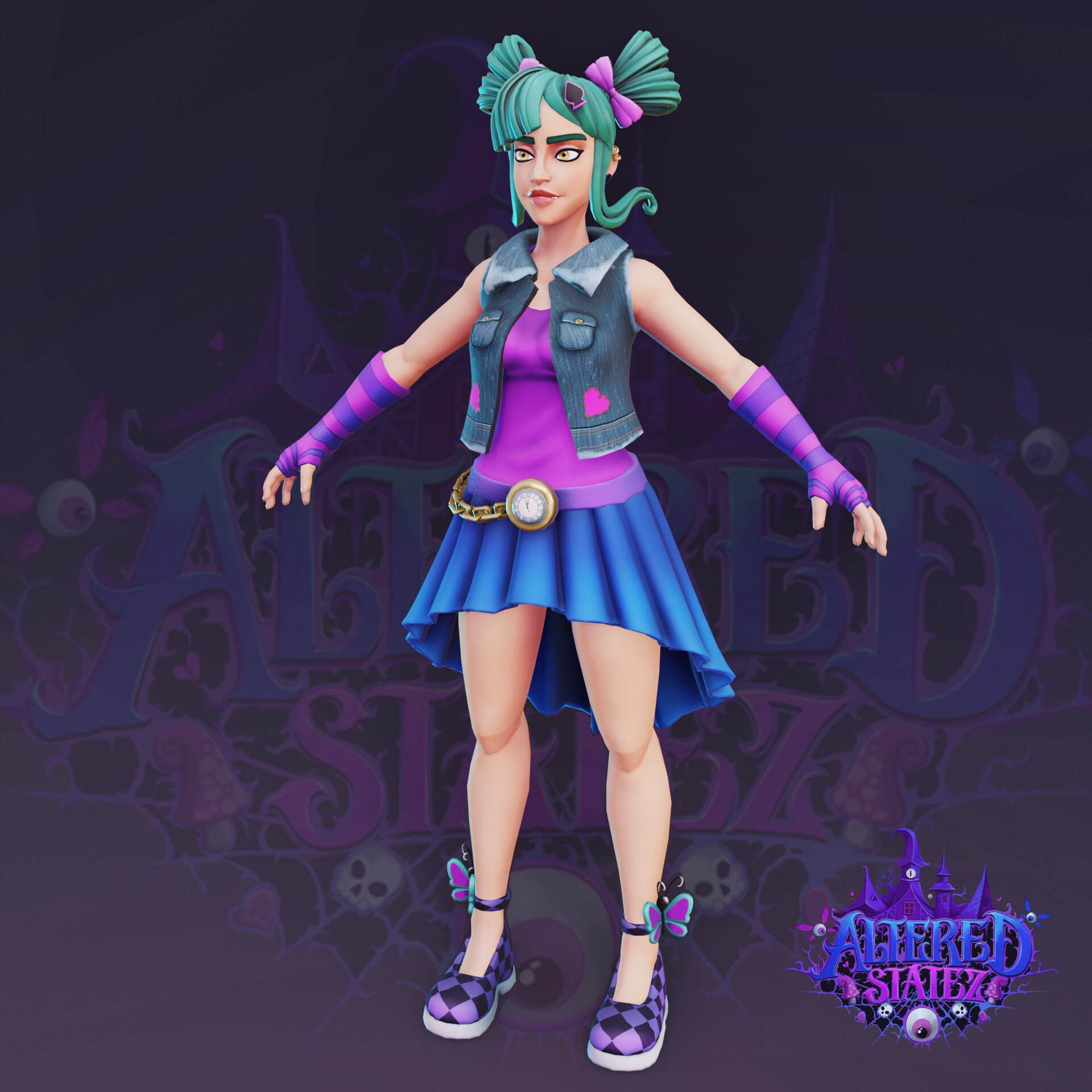 ArtStation - Female Character Stylized / Altered Statez