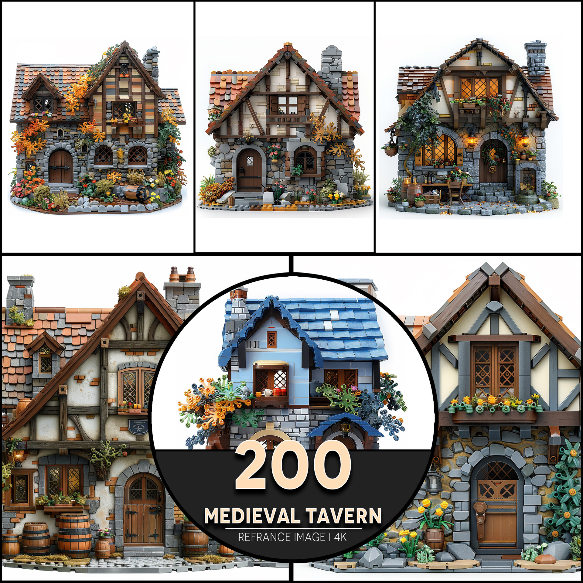 ArtStation - Medieval Tavern 4K Reference/Concept Images